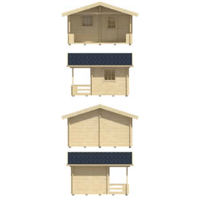 Dārza mājas, lapenes, nojumes