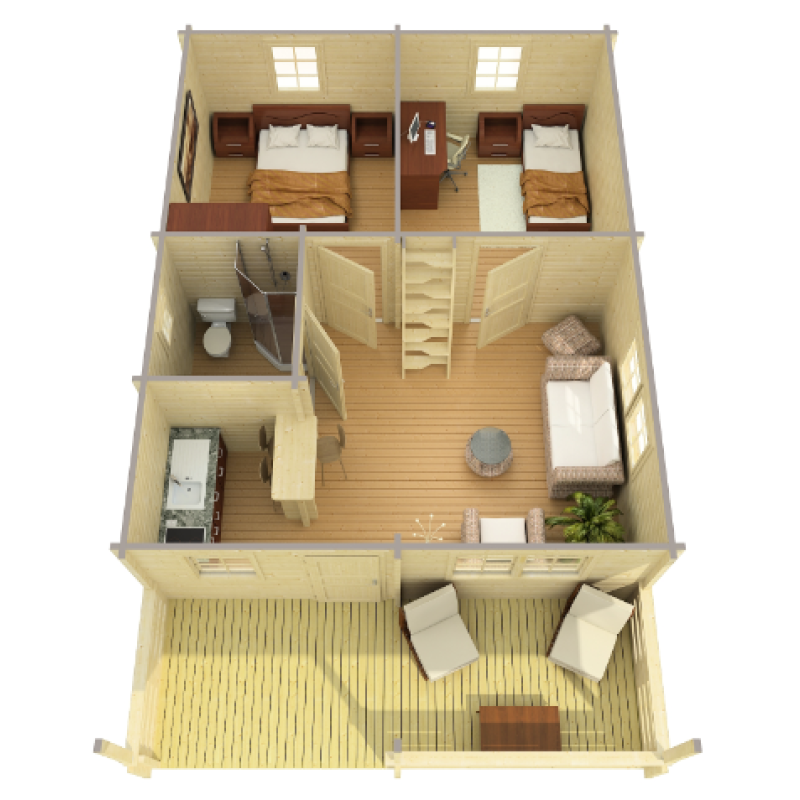 Dārza mājas, lapenes, nojumes