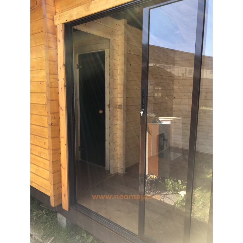 Siltināts pirts modulis