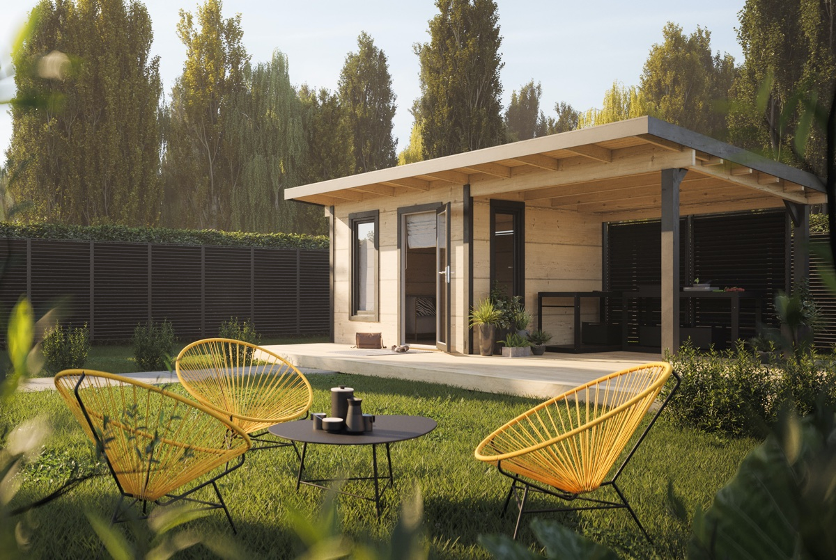 Dārza mājas, lapenes, nojumes