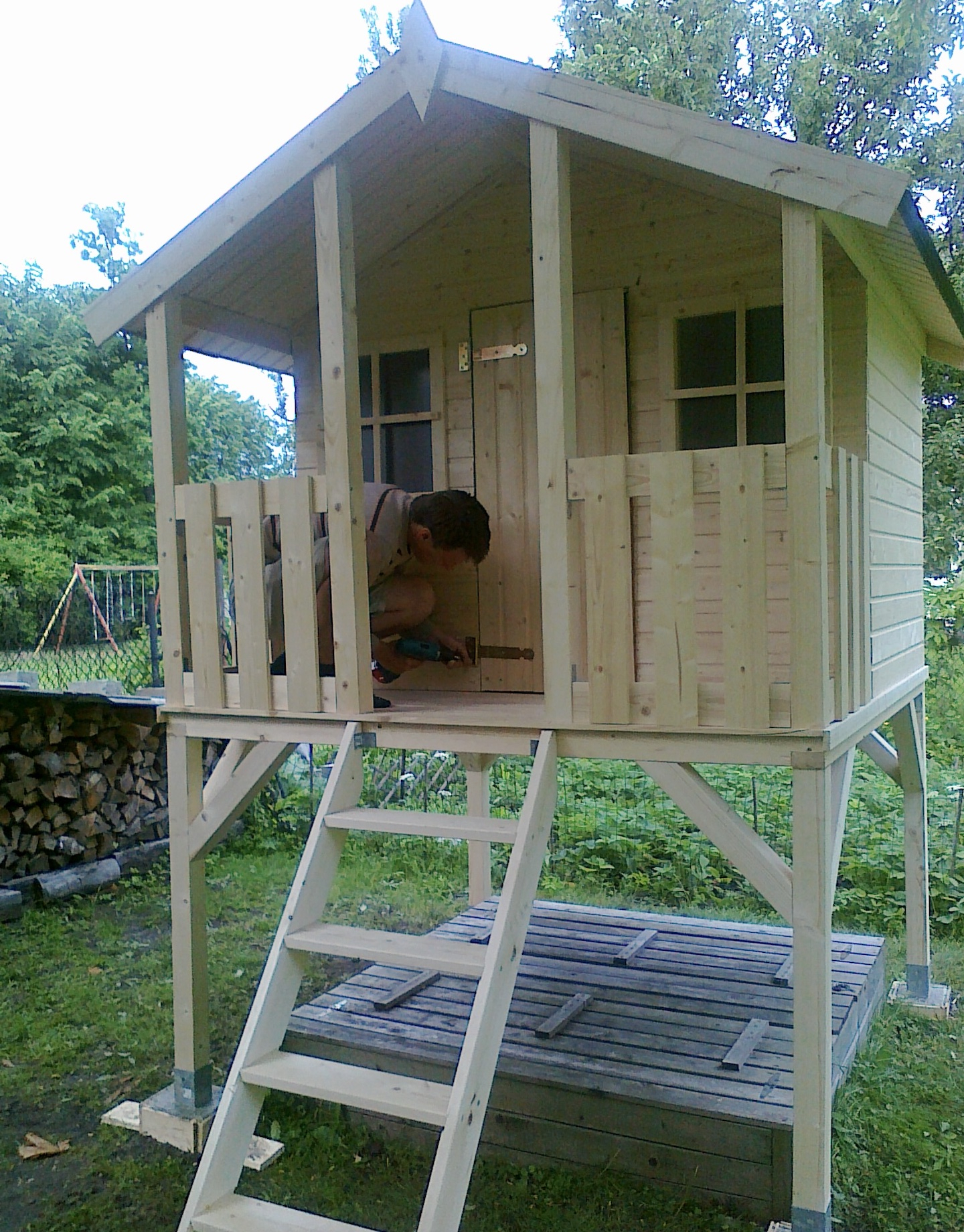 Dārza mājas, lapenes, nojumes